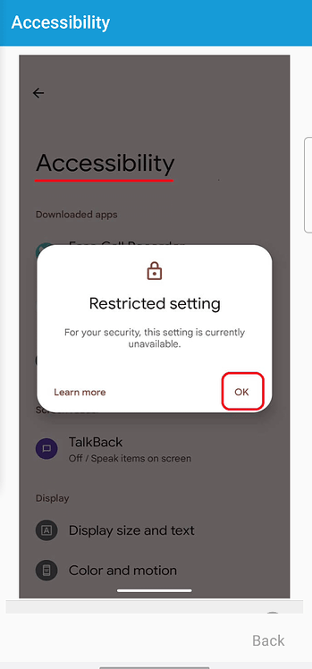 How to Enable Accessibility Services on Android with "Restricted Settings" Error - Guides ...