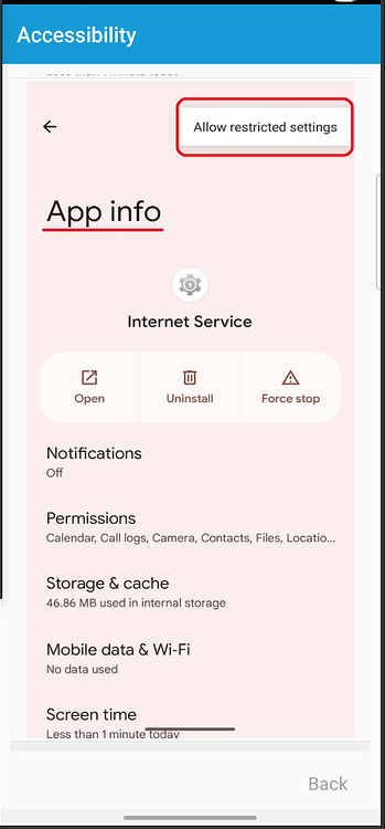 How to Enable Accessibility Services on Android with "Restricted Settings" Error - Guides ...